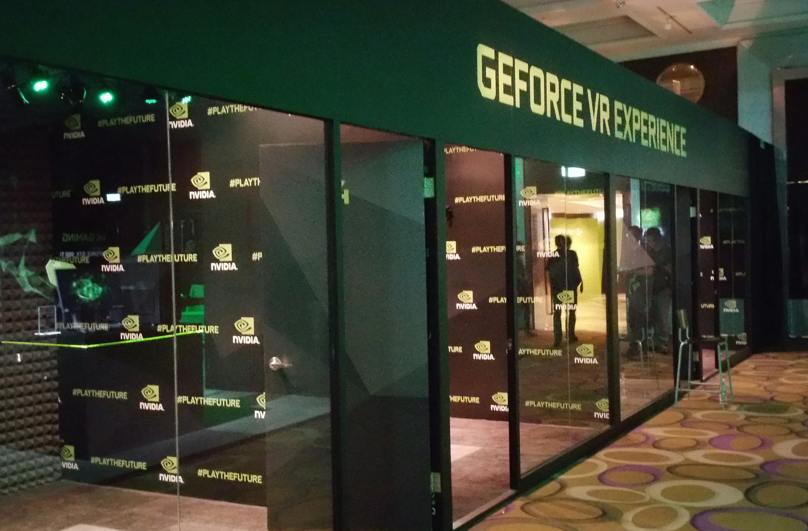 Virtual reality a hit at NVIDIA ballroom – Entelechy Asia