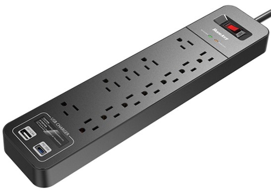 Huntkey releases surge protector power strip with USB-C port ...