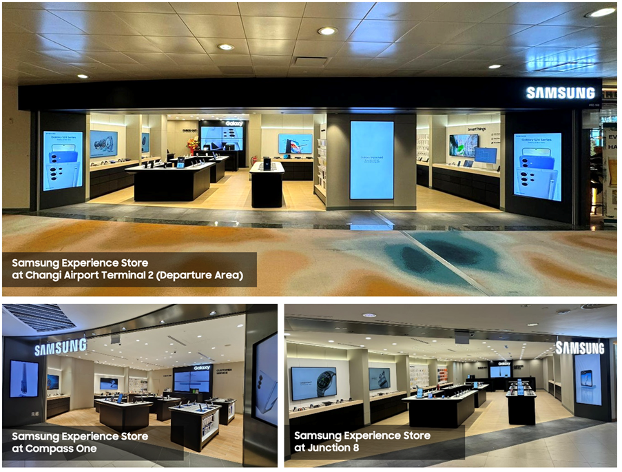 Samsung opens 3 more experience stores in Singapore – Entelechy Asia
